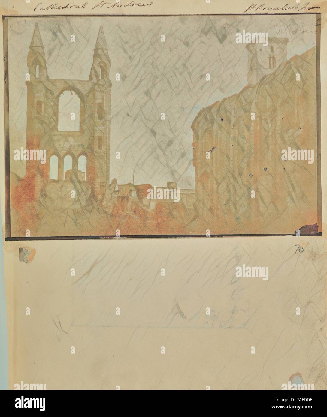 The East Gable and South Aisle of St. Andrews Cathedral with St ...