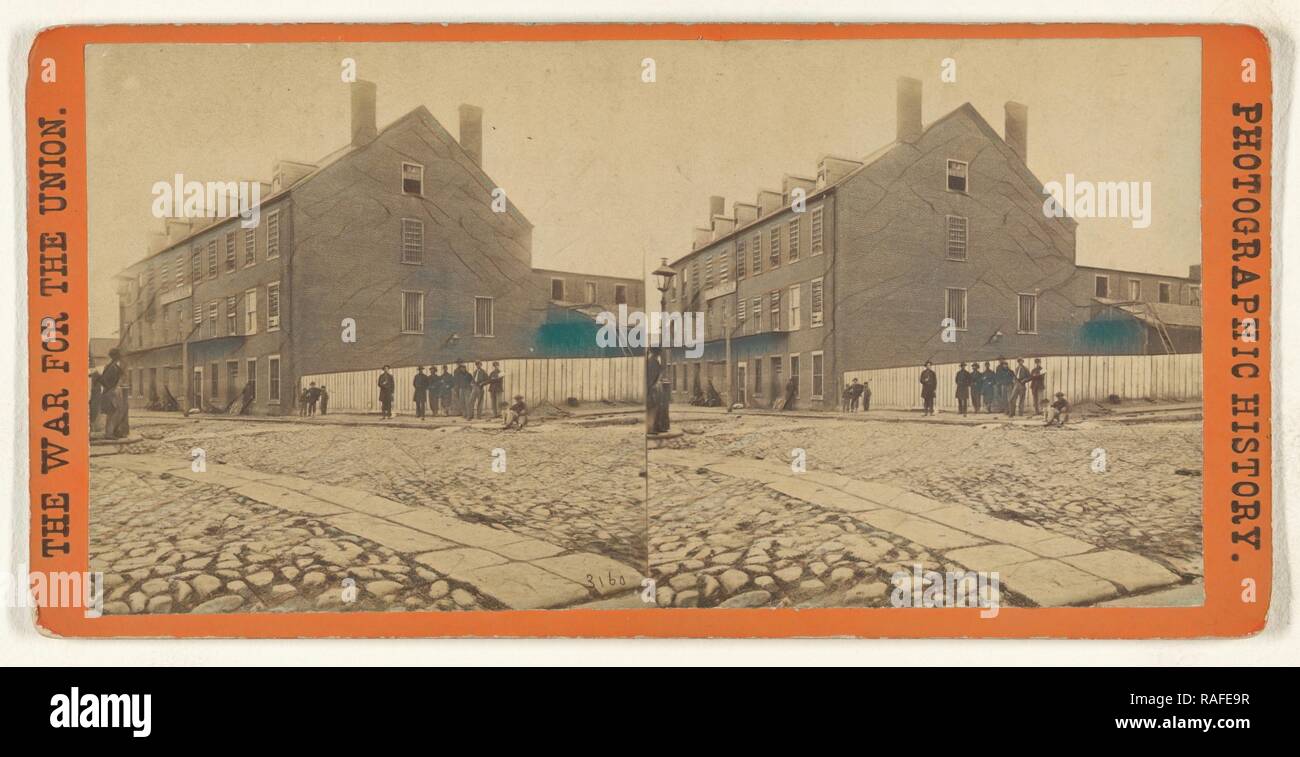 Castle Thunder, Carey St., Richmond, Va., where so many Union prisoners ...