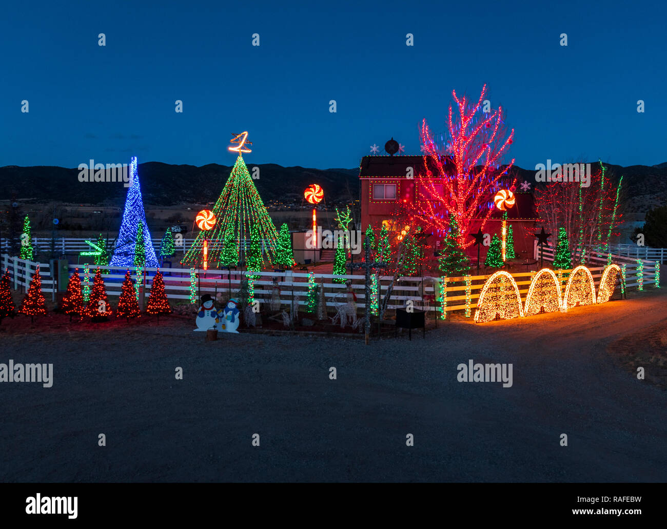 Salida colorado christmas hi-res stock photography and images - Alamy