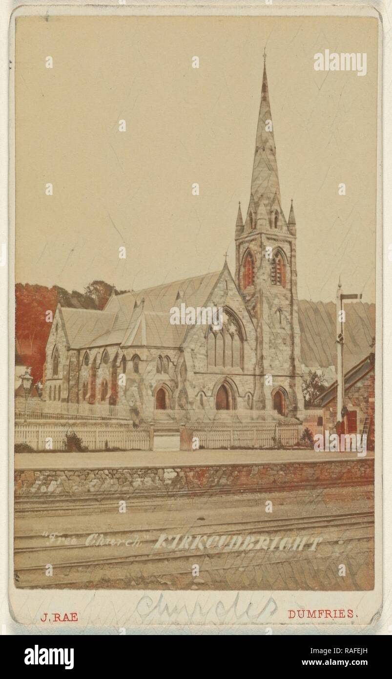 Free Church Kirkcudbright, J. Rae (Scottish, active 1860s - 1920s ...