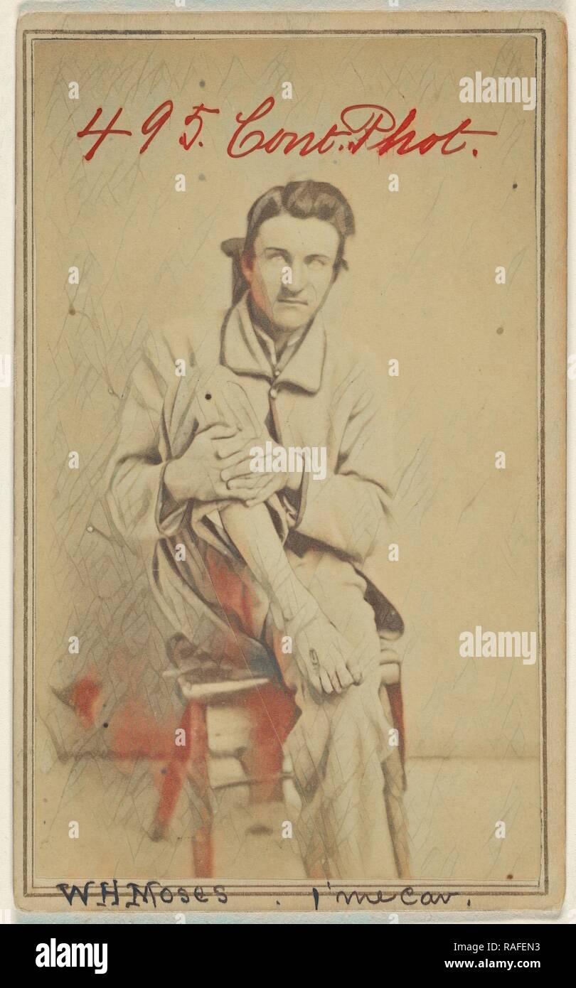 W.H. Moses Civil War victim, Attributed to William H. Bell (American ...