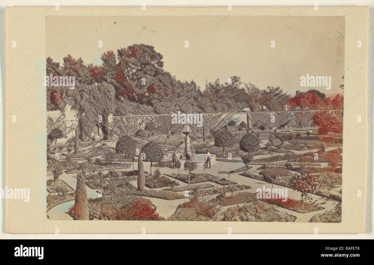 Flower Garden Arundel Castle Duke of Norfolk 20 April '66, James ...