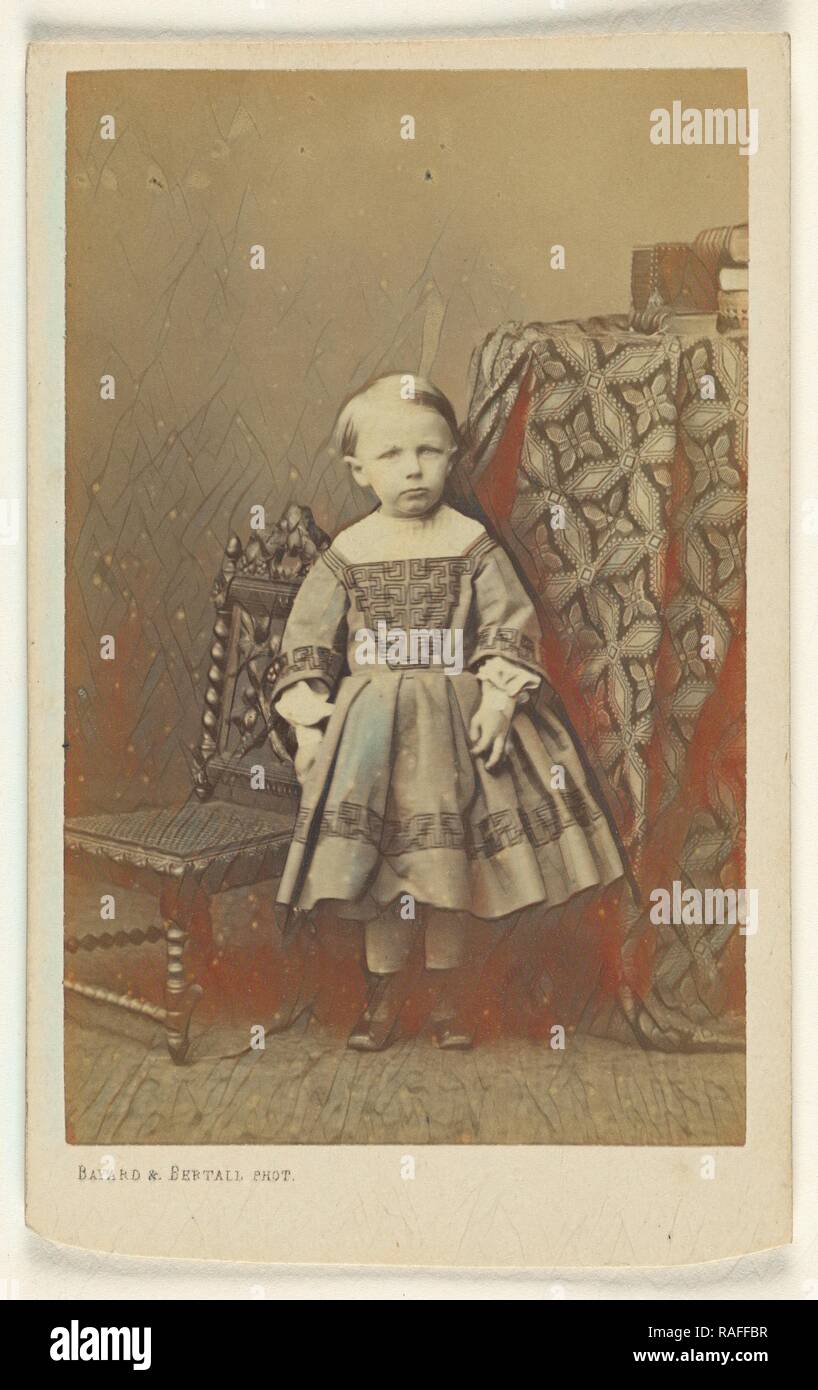 Mrs. Emile Luzie fils, Bayard & Bertall, 1862, Albumen silver print ...