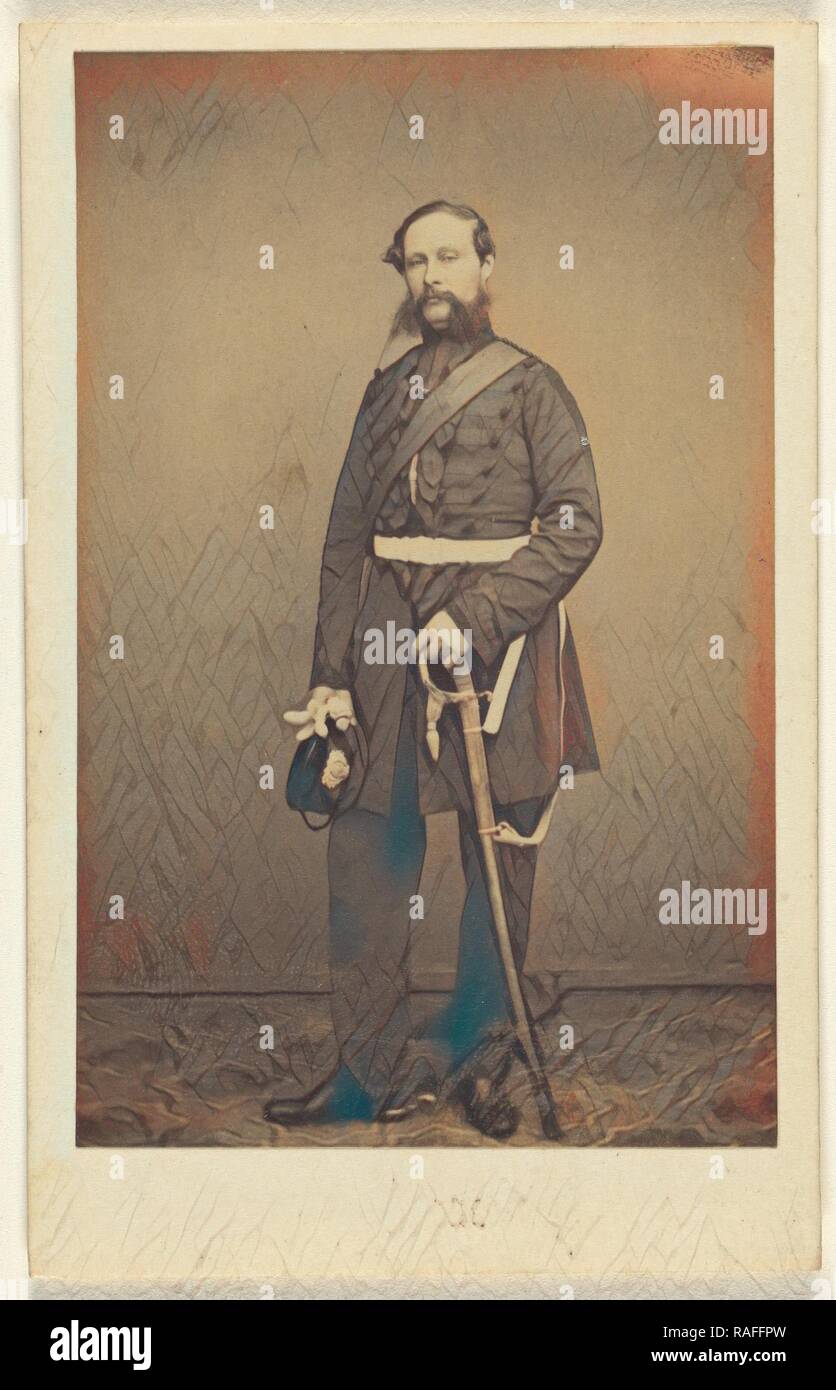 Man dressed in military uniform, Maull & Polyblank (British, active ...
