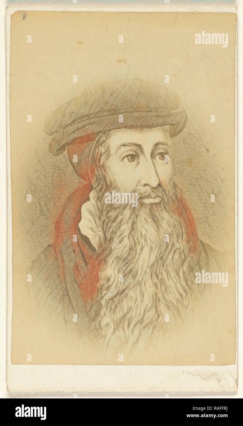 John Knox copy of a painting, A. Elliott (Scottish, active 1860s), 1870 ...