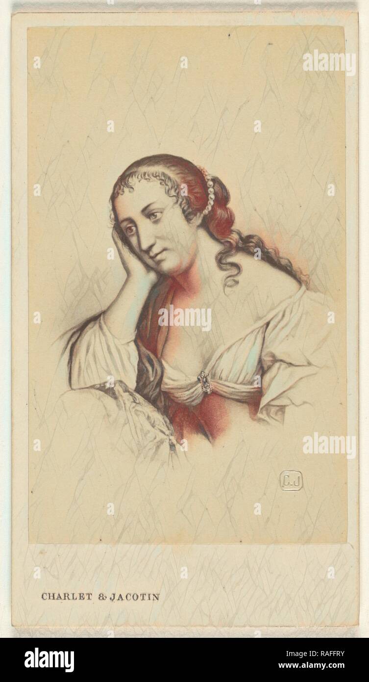 Mme de Lafayette, Charles Jacotin (French, active 1860s - 1870s), 1865 ...
