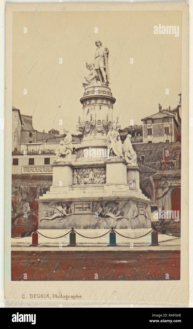 Genes, Monument Christophe Colombo La Patria, Celestino Degoix (Italian ...