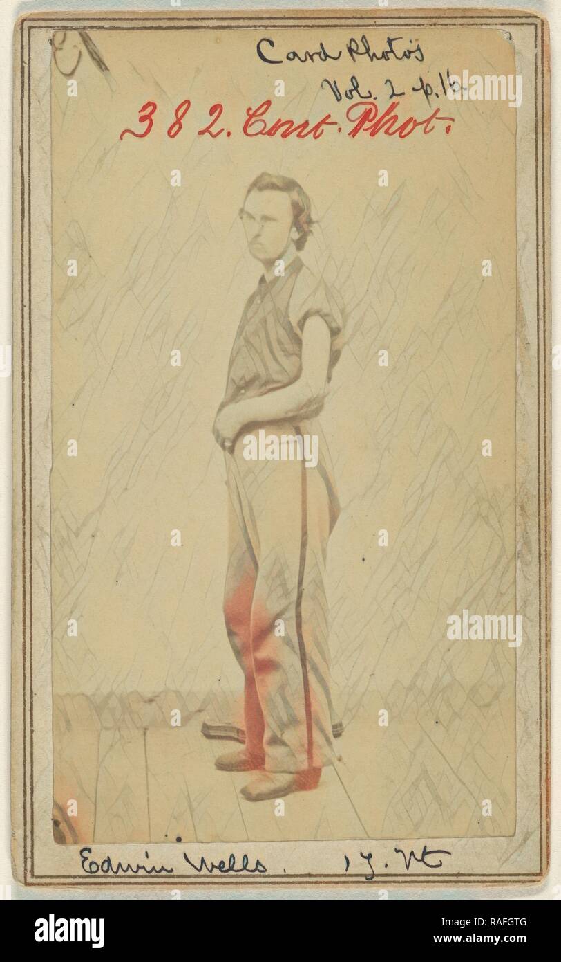 Edwin Wells, 17. Vt. Civil War victim, American, 1864 - 1870, Albumen ...