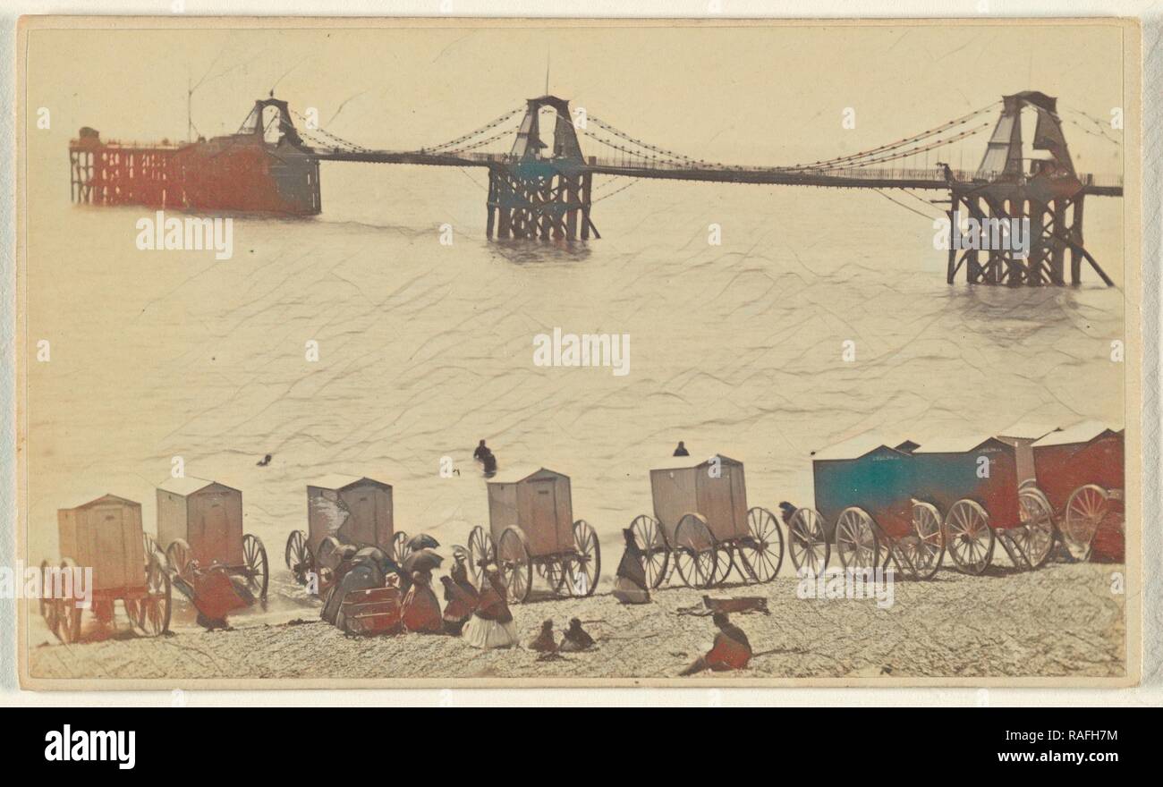 Gte Chain Bridge Brighton 1050 feet long. William H. Mason (British ...