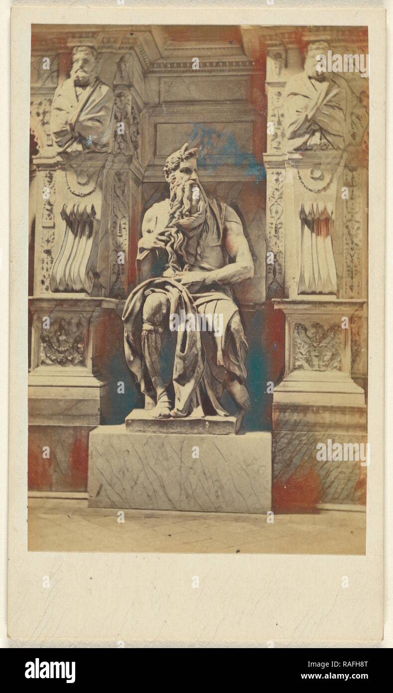 Michael Angelo's Moses, Joseph Spithöver (Italian, active Rome, Italy ...