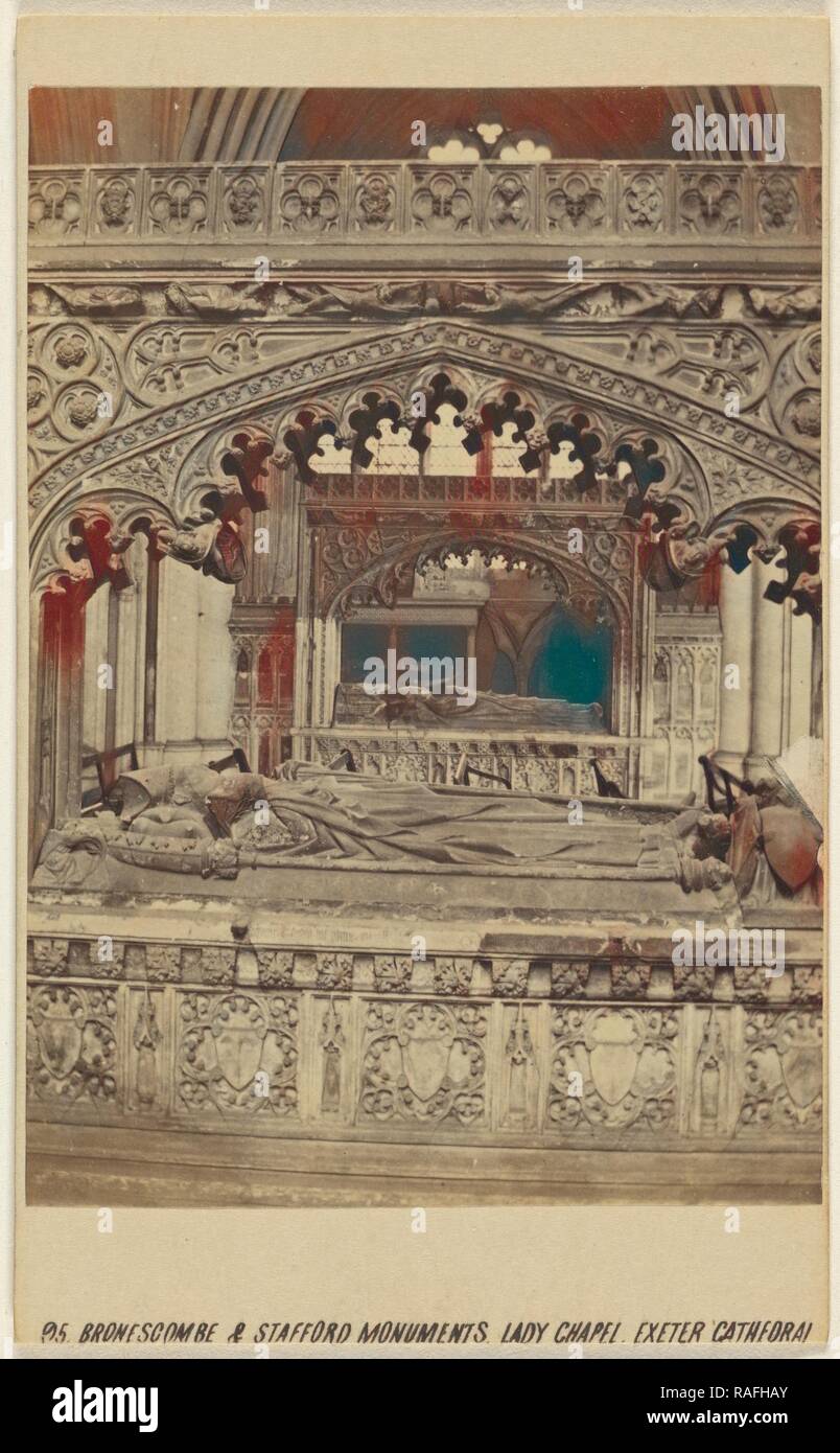 Bronescombe & Stafford Monuments, Lady Chapel, Exeter Cathedral ...
