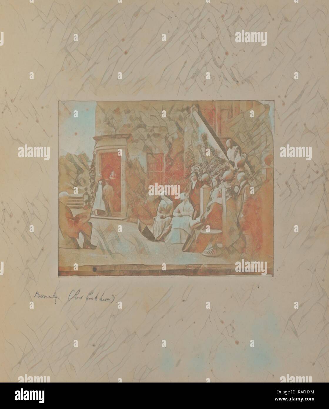 Group at Bonaly Towers, Hill & Adamson (Scottish, active 1843 - 1848 ...