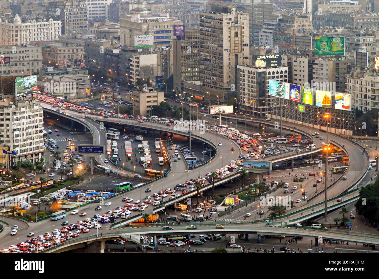 Cairo traffic jam hi-res stock photography and images - Alamy
