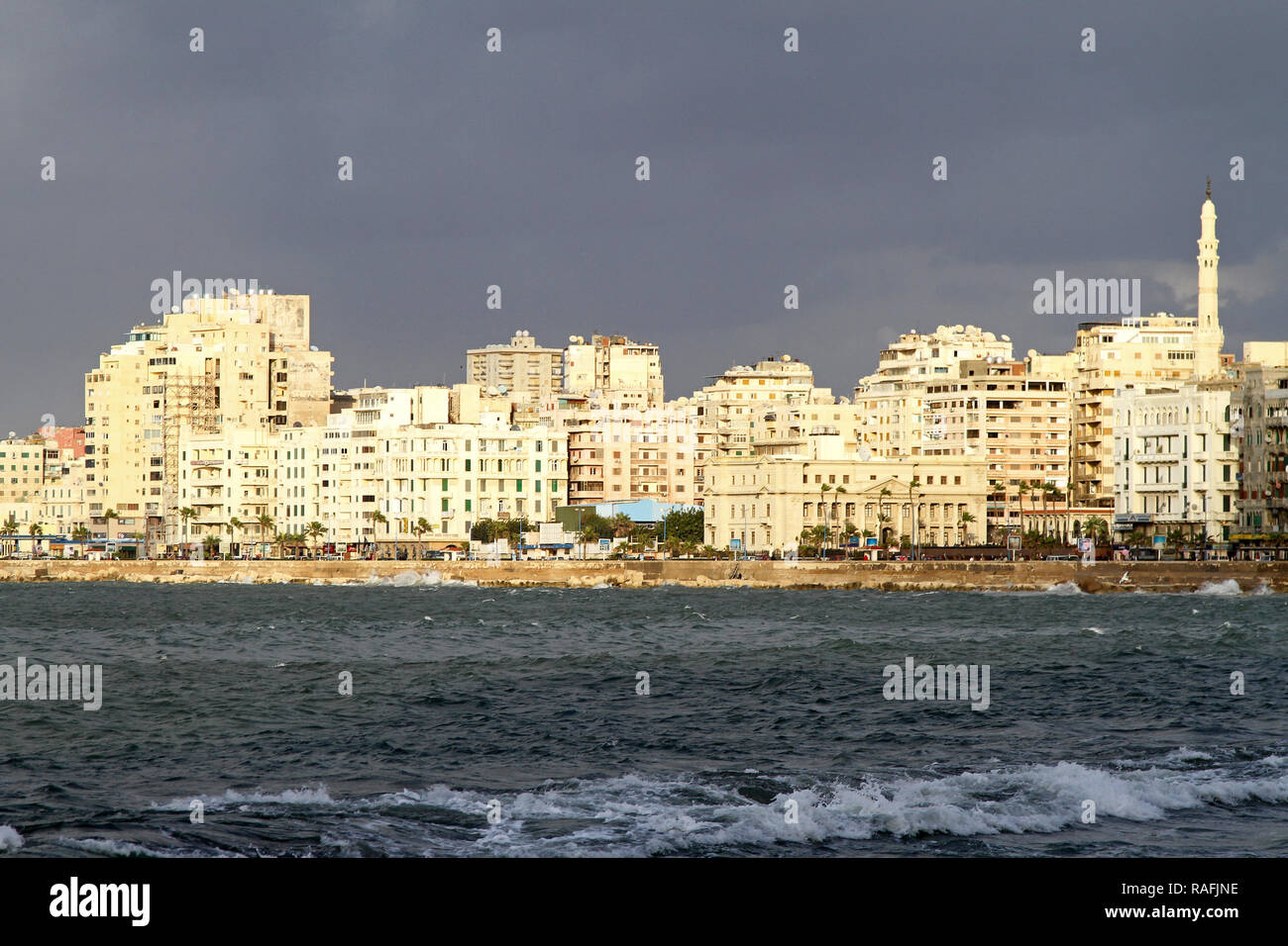 Alexandria egypt waterfront hi-res stock photography and images - Alamy