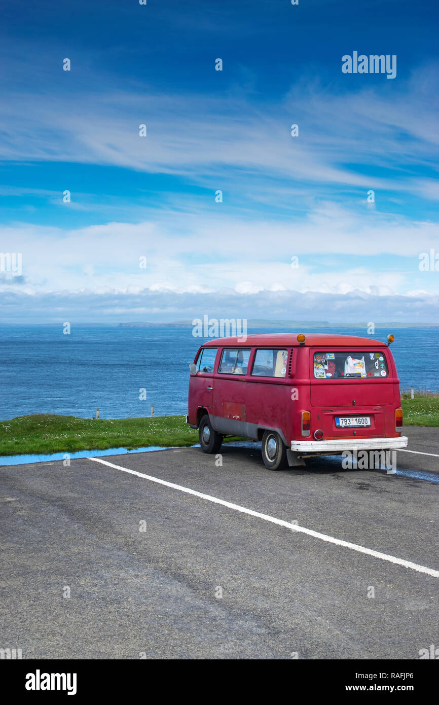 Red camper hi-res stock photography and images - Alamy