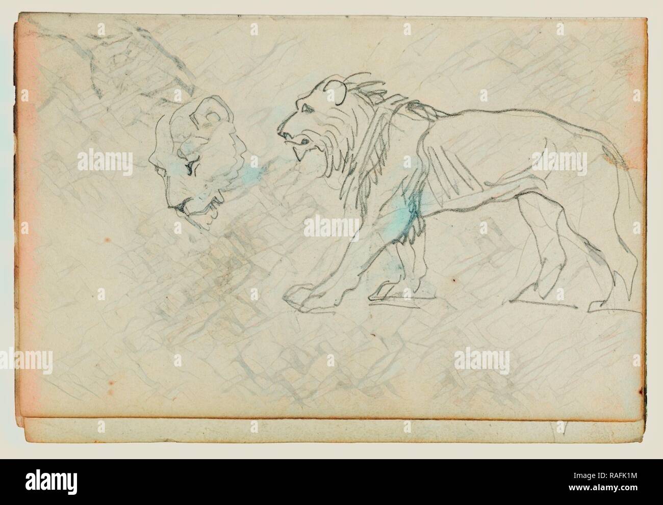 Gericault lion hi-res stock photography and images - Alamy