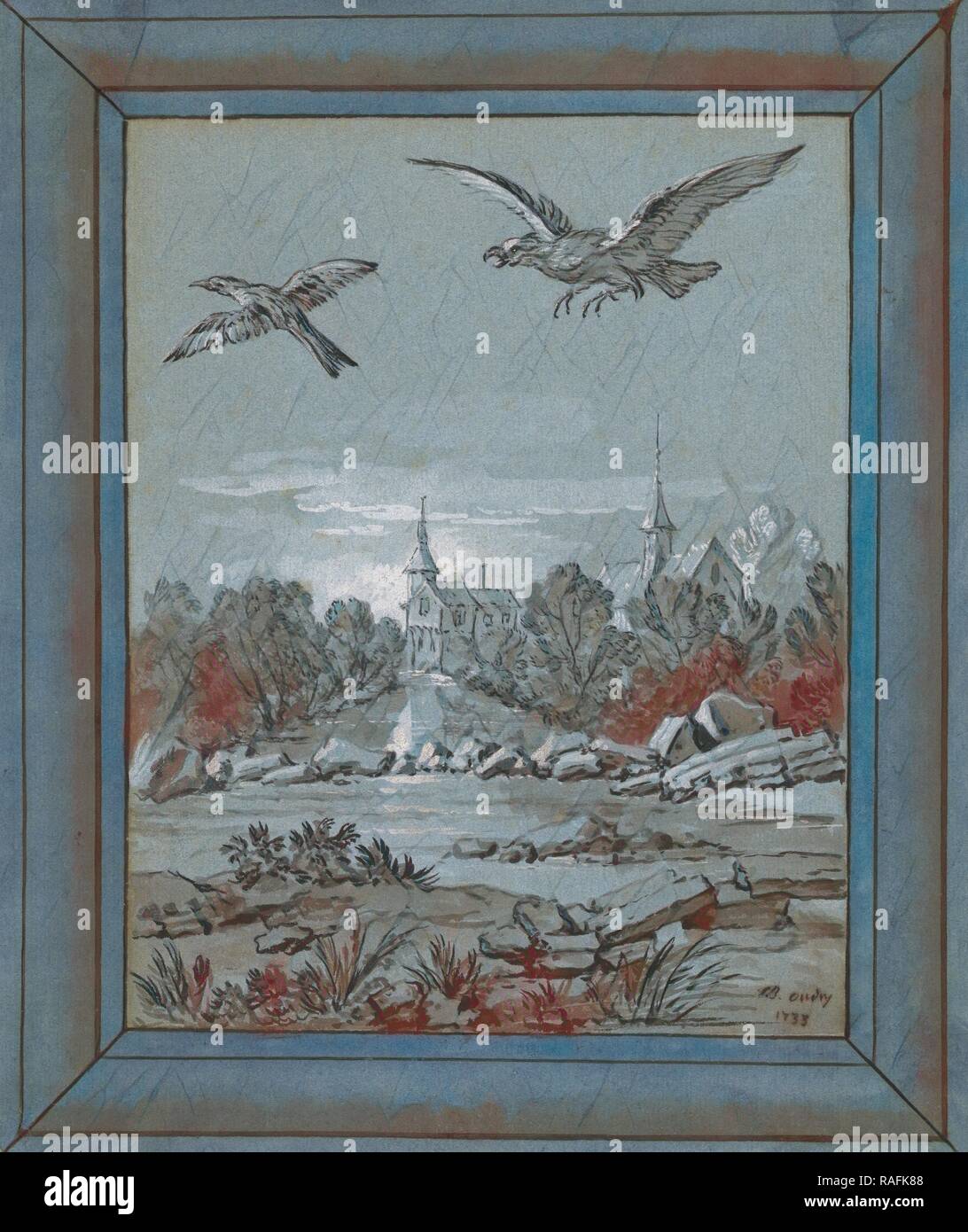 The Eagle and the Magpie, Jean-Baptiste Oudry (French, 1686 - 1755 ...