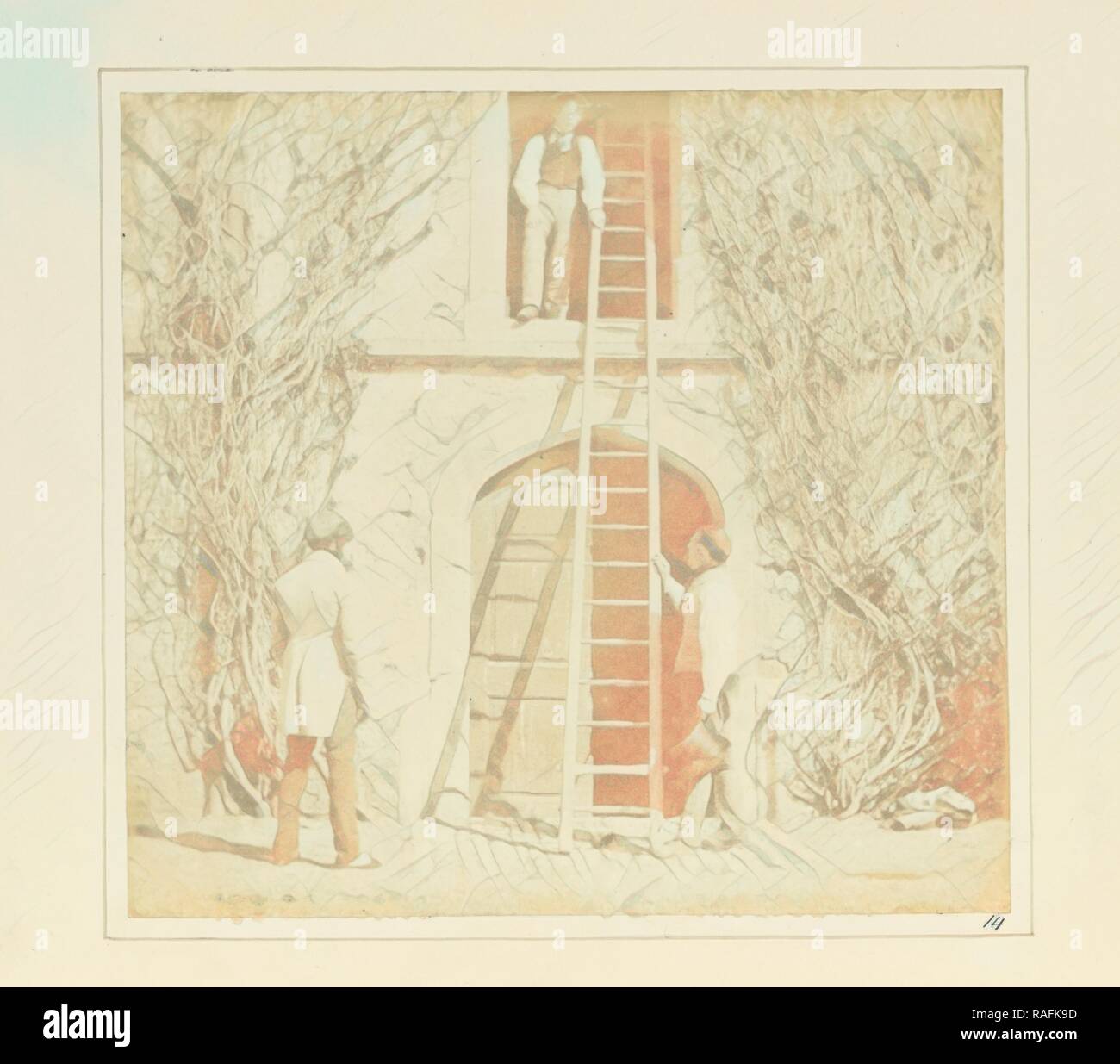 The Ladder, William Henry Fox Talbot (English, 1800 - 1877), Reading ...