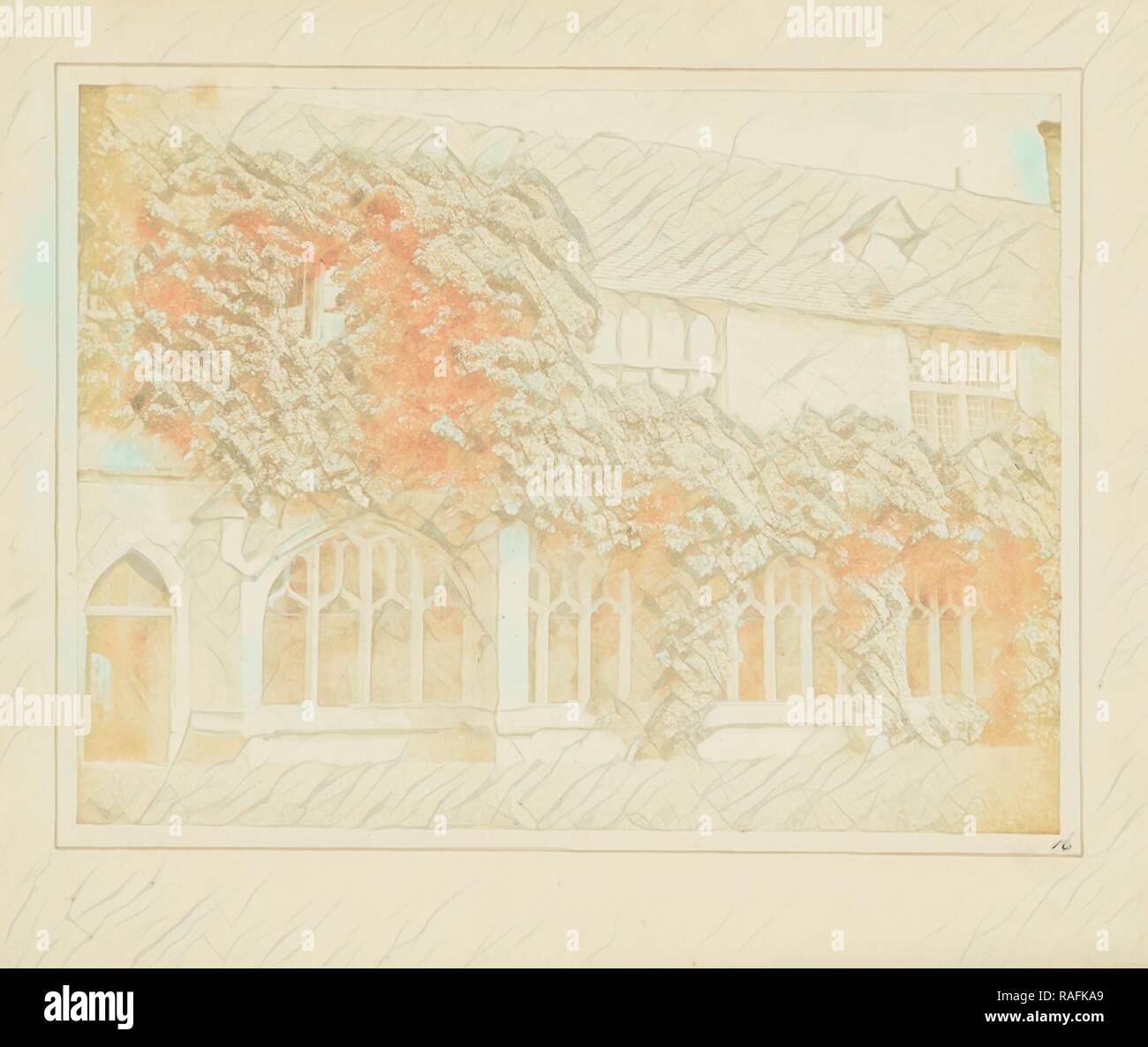 Cloisters of Lacock Abbey, William Henry Fox Talbot (English, 1800 ...