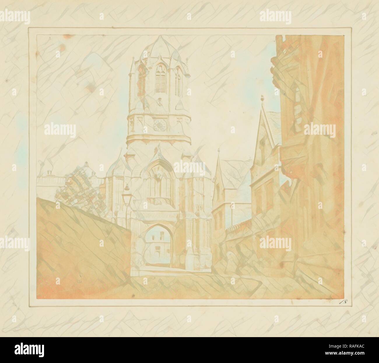 Gate of Christchurch, William Henry Fox Talbot (English, 1800 - 1877 ...