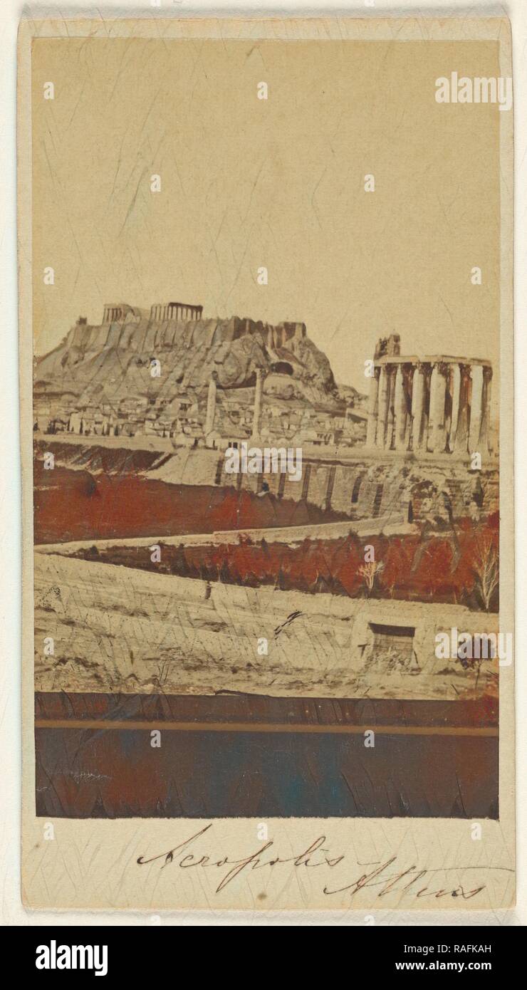 Necropolis, Athens, Dimitrios Constantin (Greek, active 1858 - 1860s ...