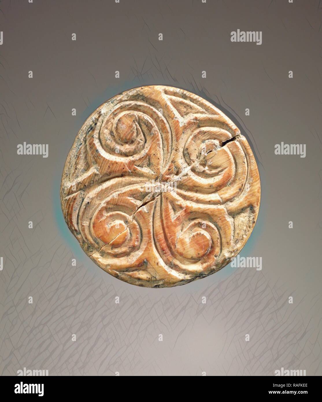 Cone-shaped engraved seal, Crete, Greece, about 2300 B.C. - 2000 B.C ...