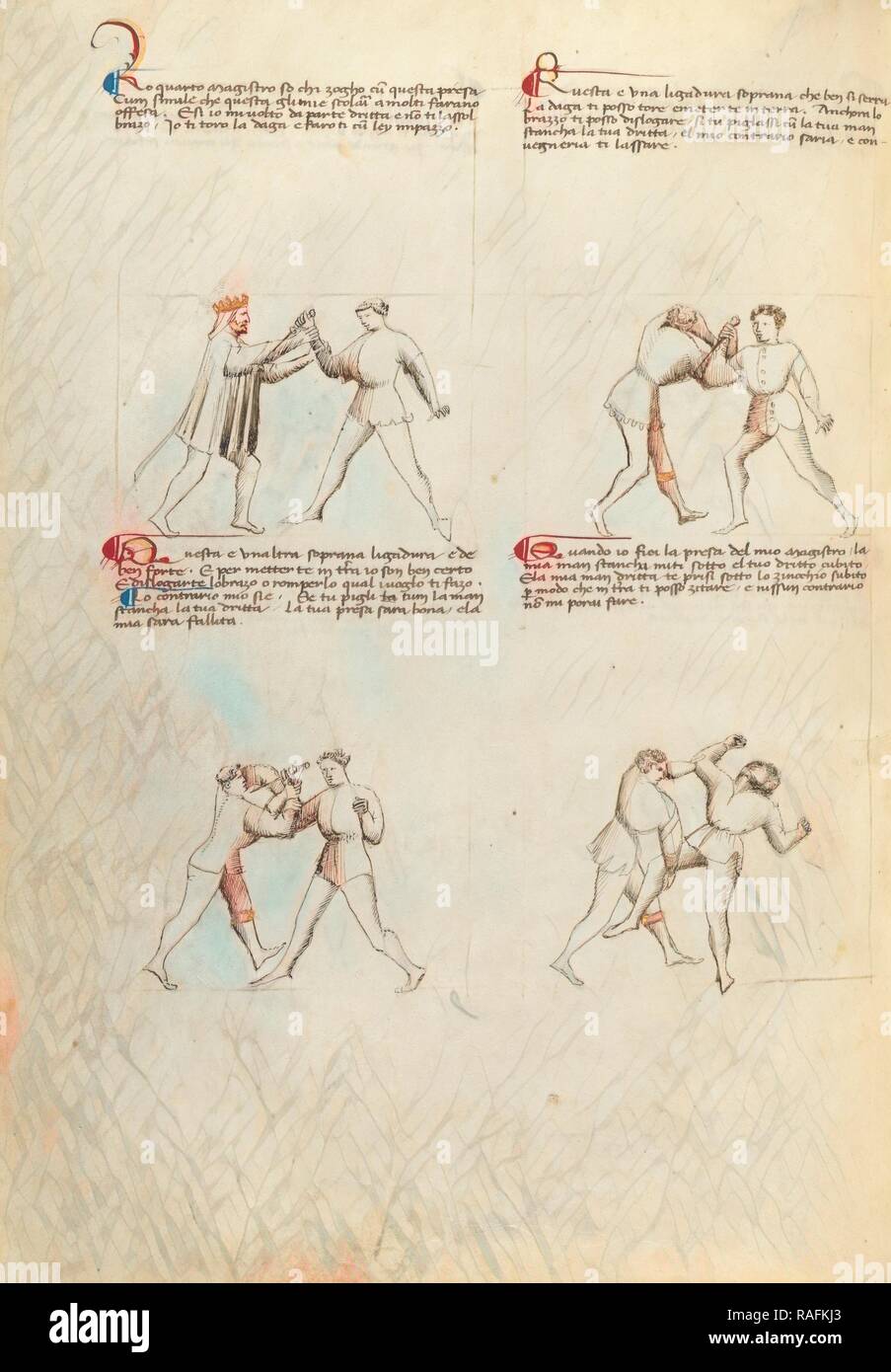 Combat with Dagger, Fiore Furlan dei Liberi da Premariacco (Italian ...