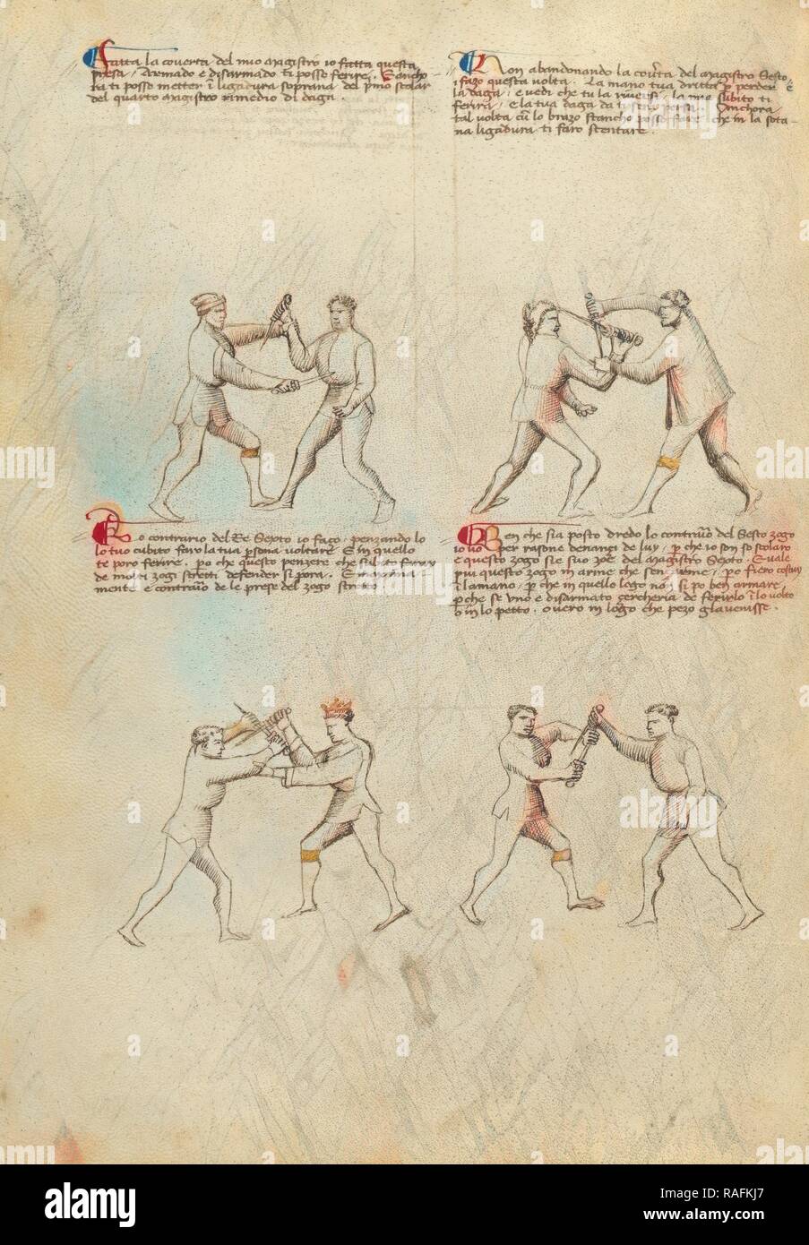 Combat with Dagger, Fiore Furlan dei Liberi da Premariacco (Italian ...