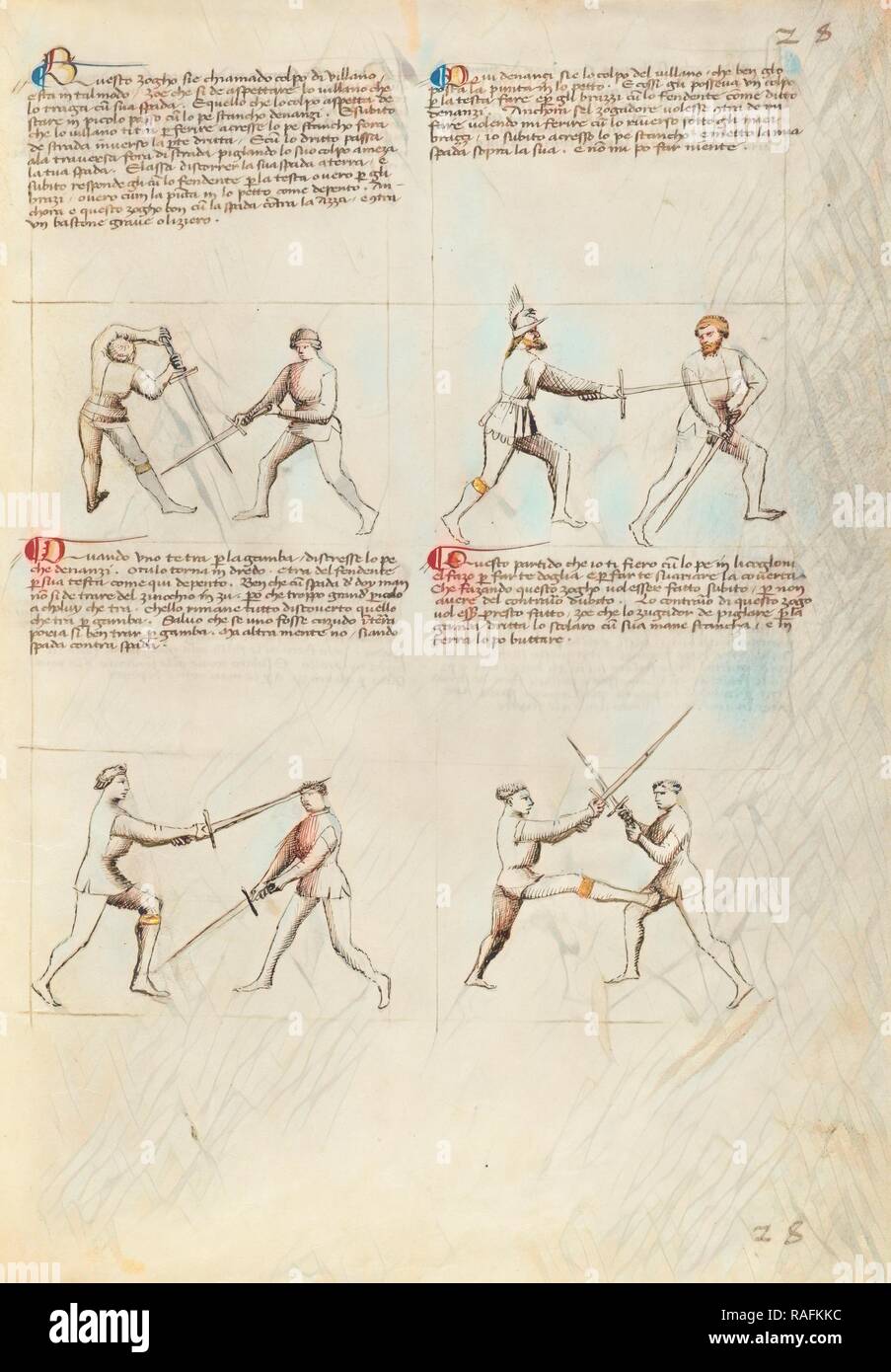 Combat with Sword, Fiore Furlan dei Liberi da Premariacco (Italian ...