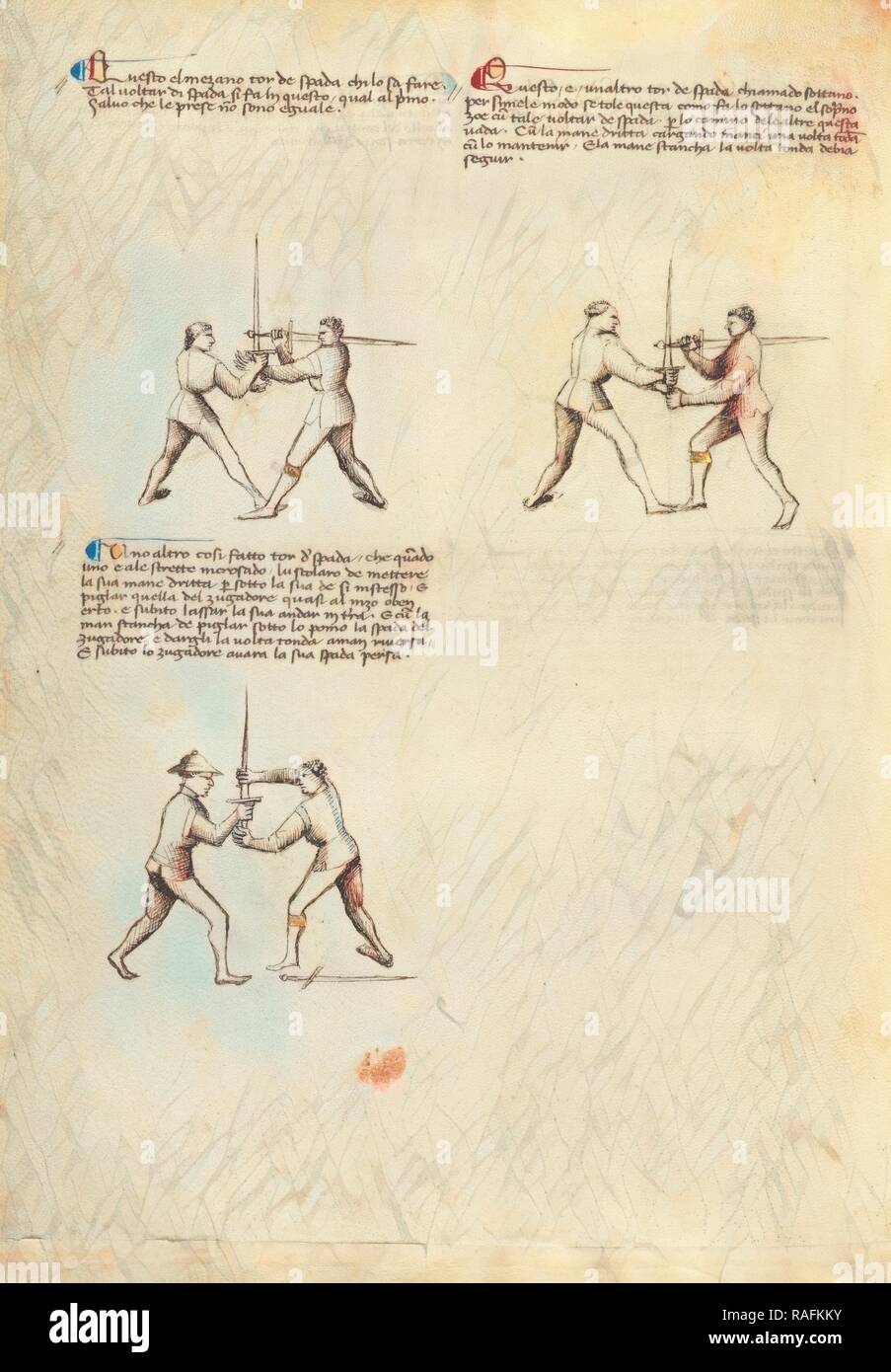 Combat with Sword, Fiore Furlan dei Liberi da Premariacco (Italian ...