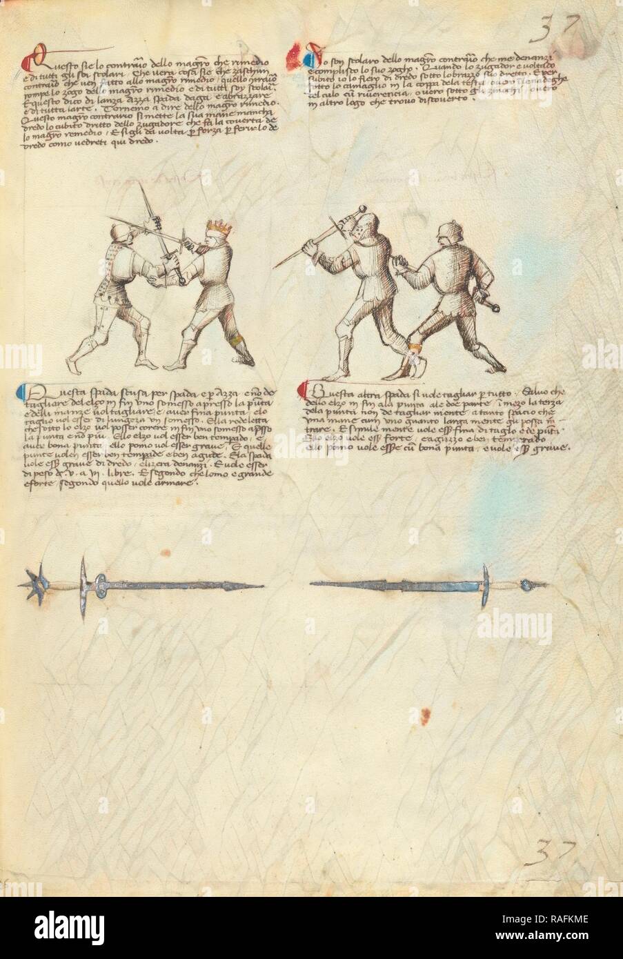 Combat with Sword, Fiore Furlan dei Liberi da Premariacco (Italian ...