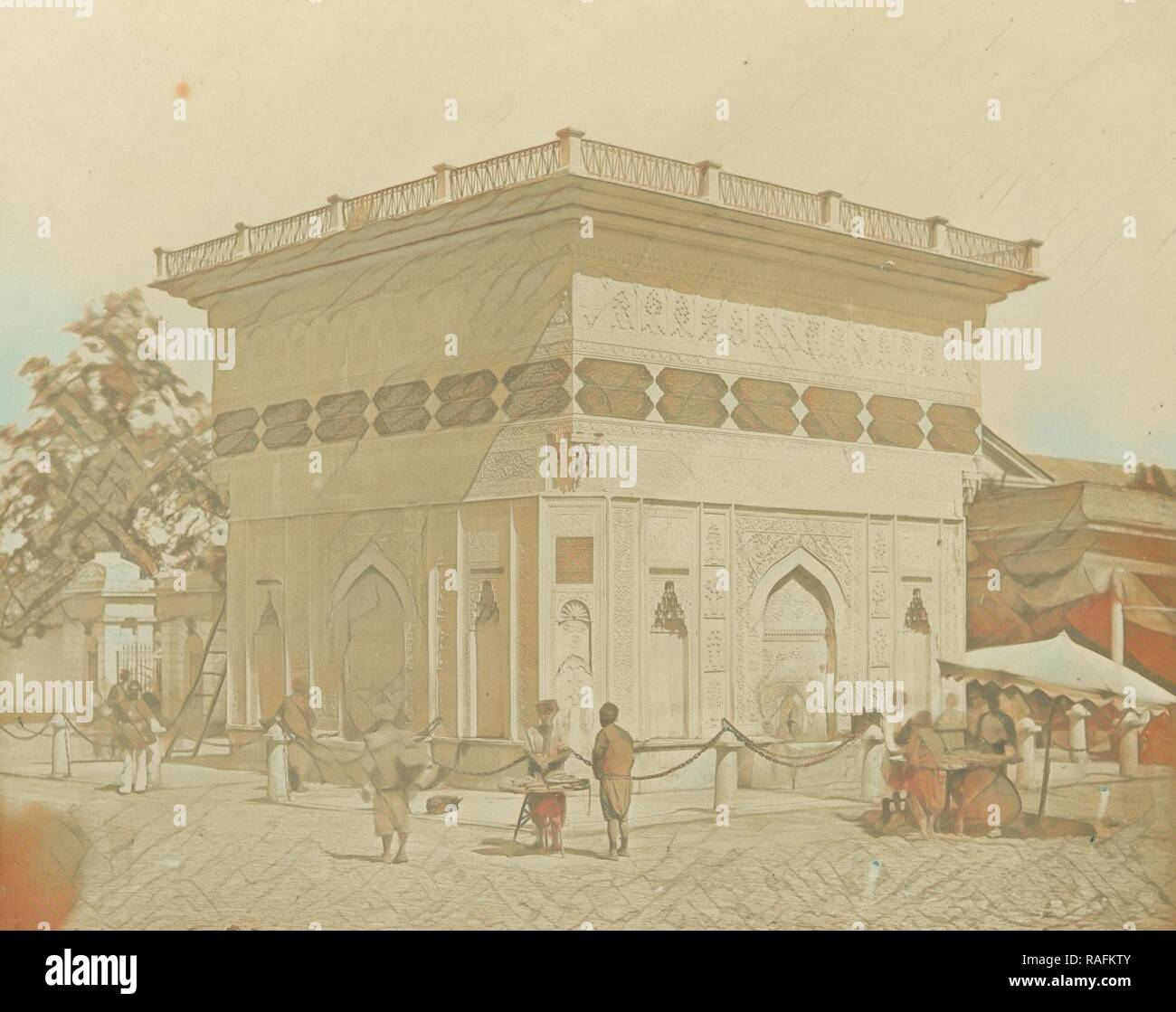 Modern Fountain, Tophane, Constantinople, Istanbul, James Robertson ...