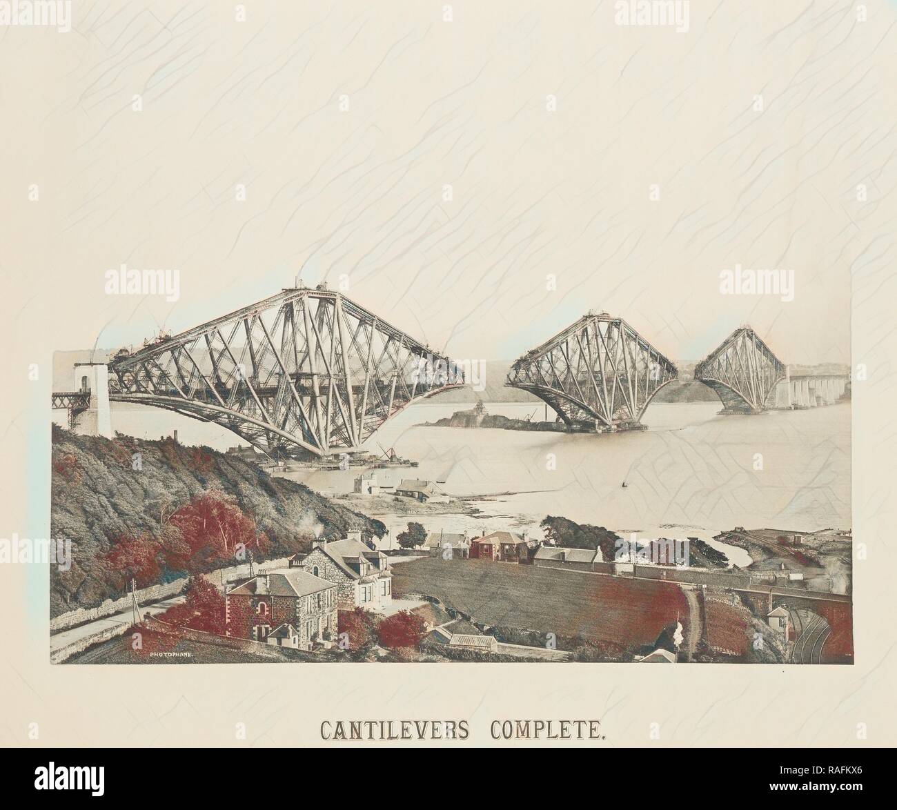 Cantilevers Complete, 9th July 1889, Attributed to John Fergus ...