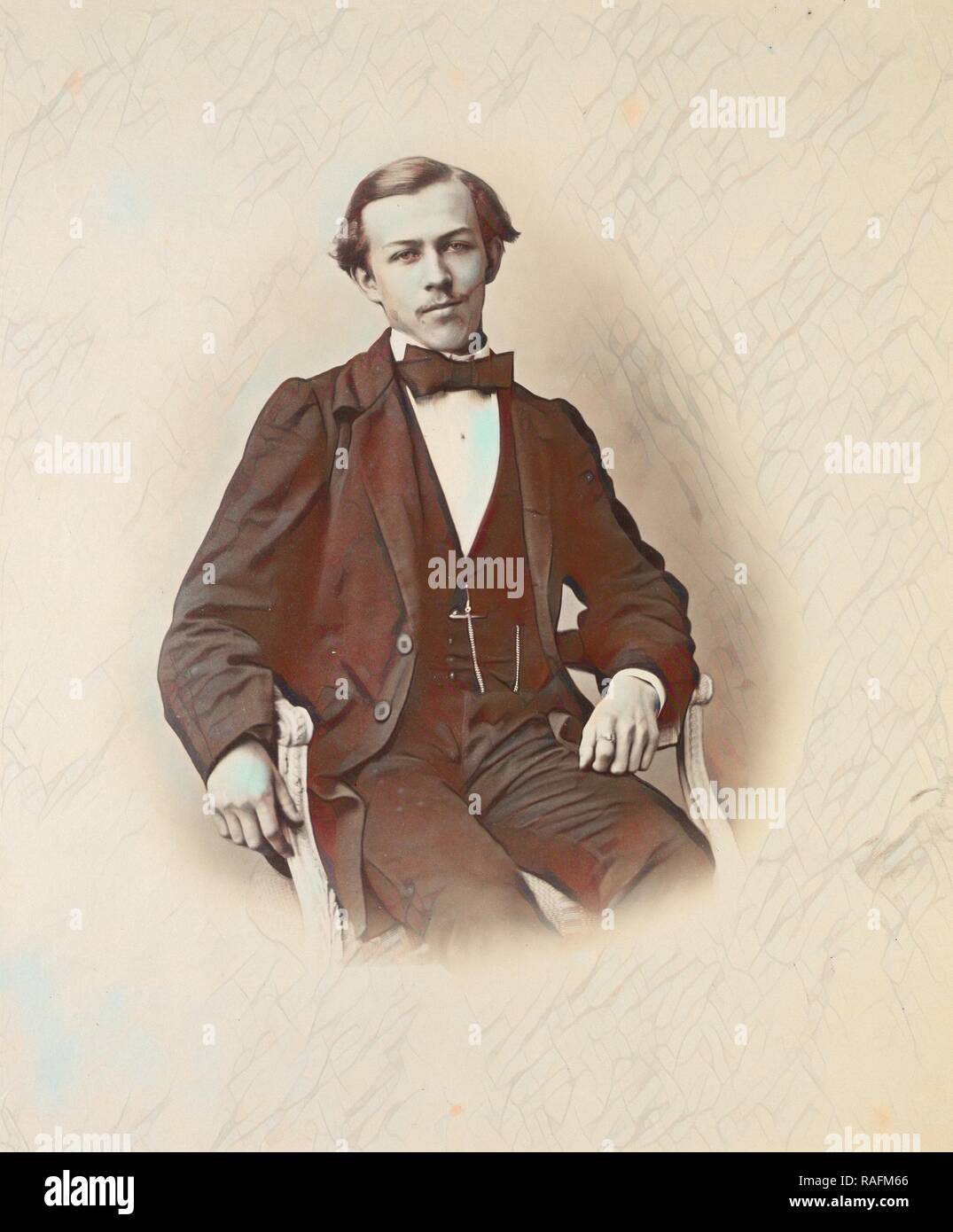 Portrait of a Seated Young Man, Gustave Le Gray (French, 1820 - 1884 ...