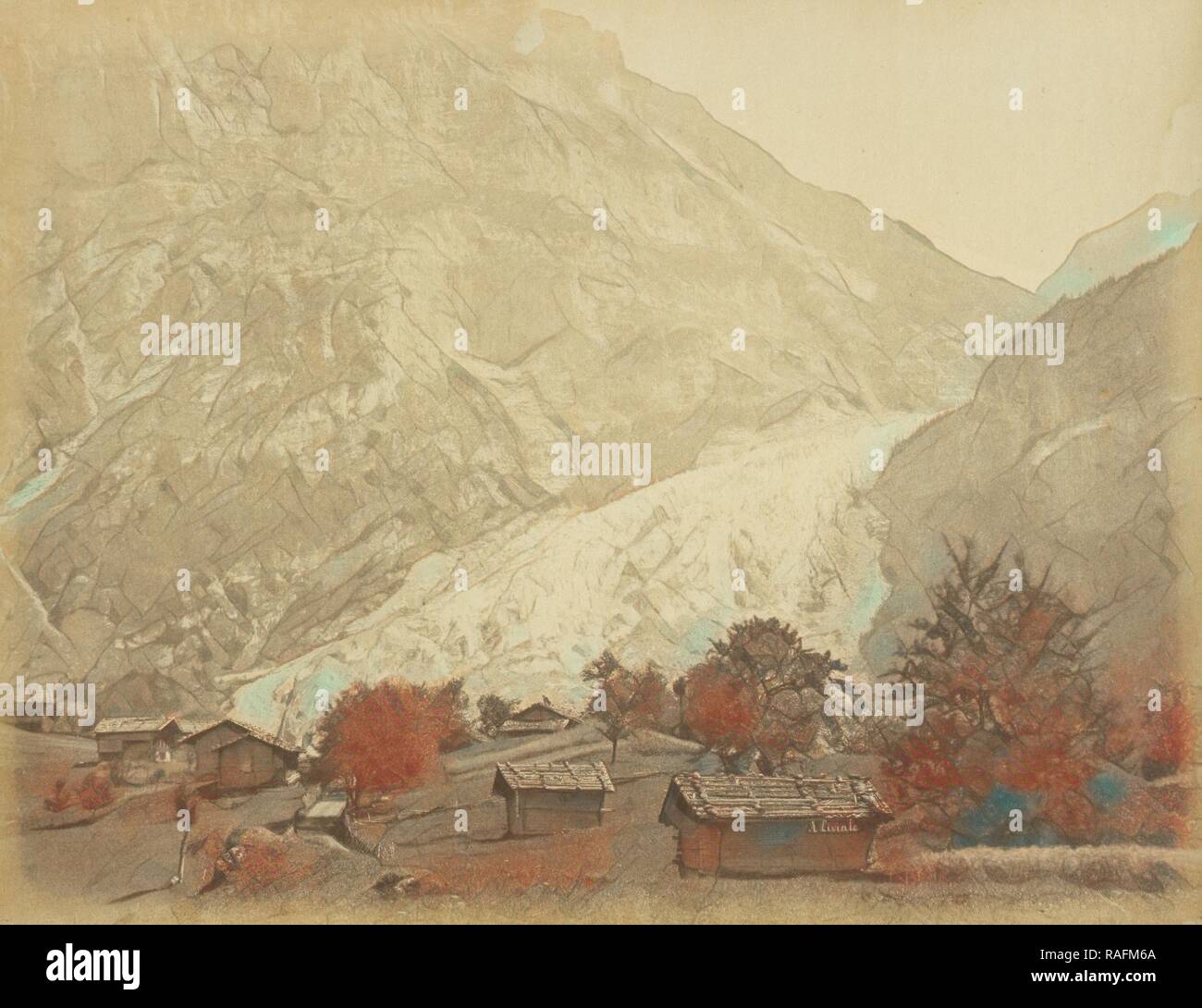 Glacier Inférieur de Grindelwald et Route de la Boenisseg sur la ...