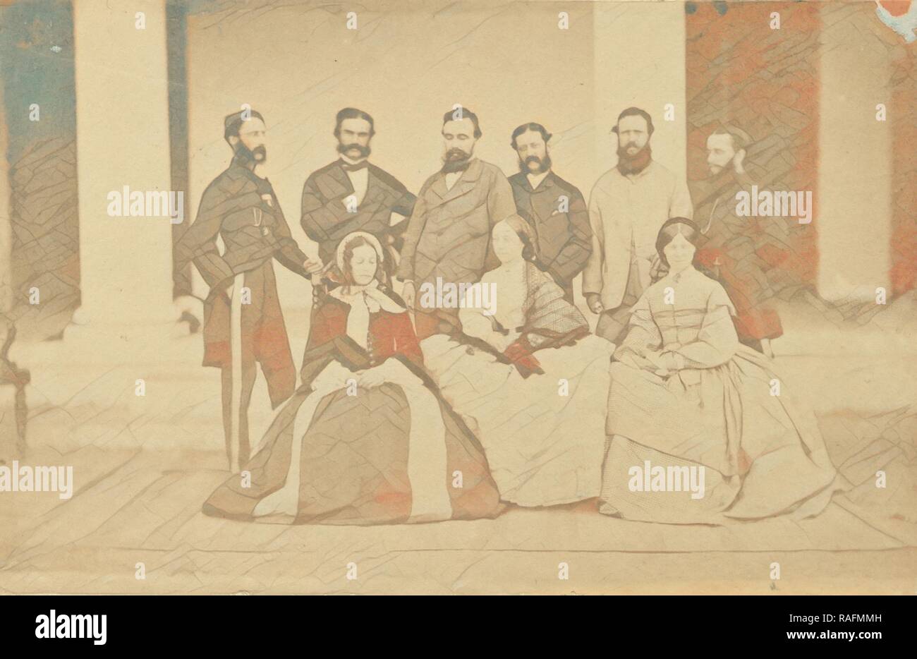 Captain George Gough, Queen's Bay, Captain Allfrey, Queen's Bay, and an ...