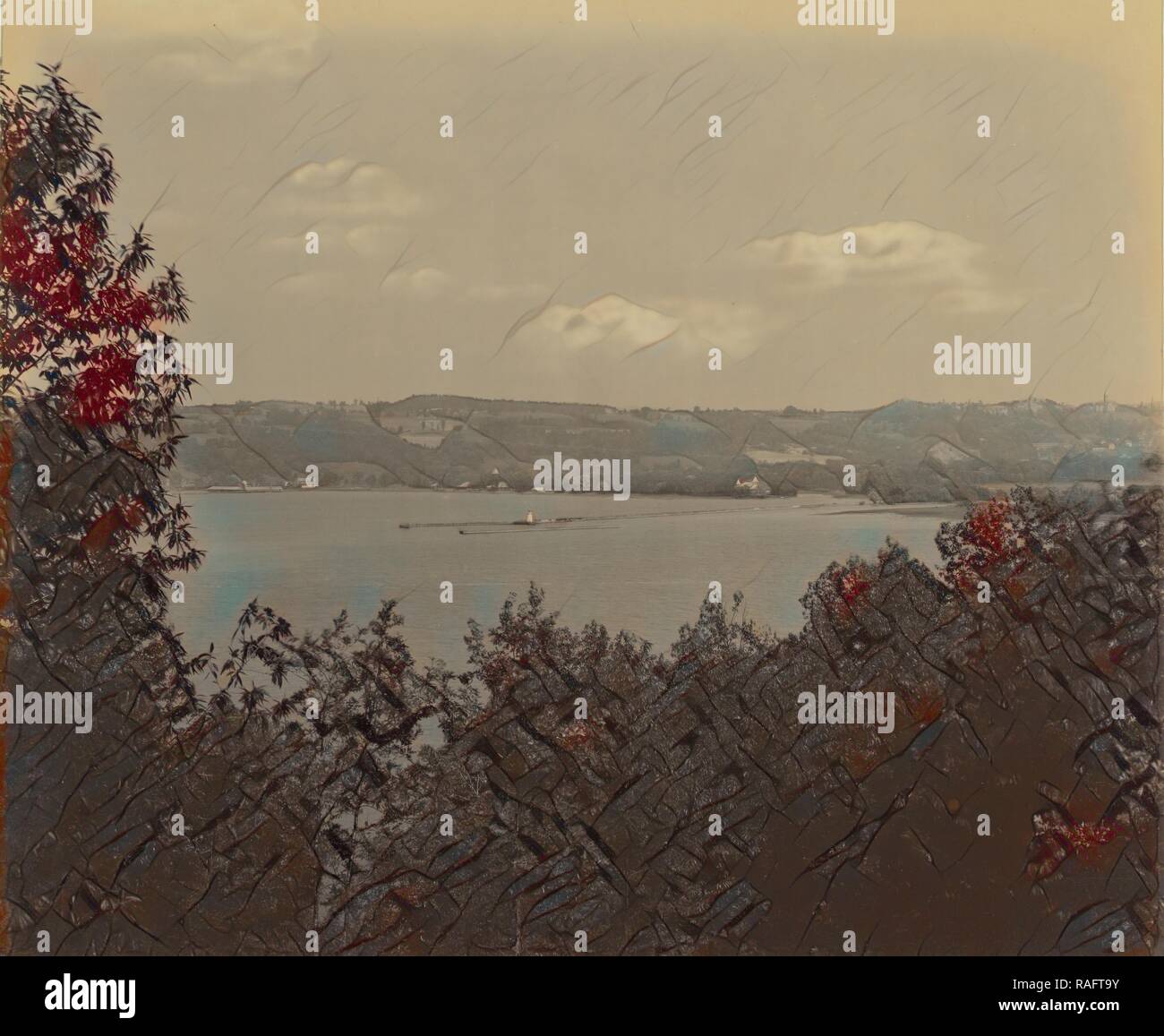 Cayuga Lake Towards Ithaca, William H. Rau (American, 1855 - 1920), n.d ...