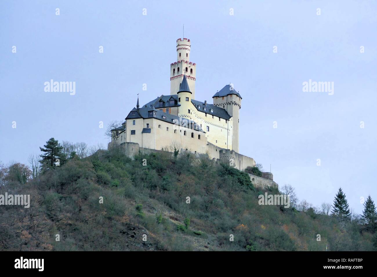 German castle rhine river hi-res stock photography and images - Alamy