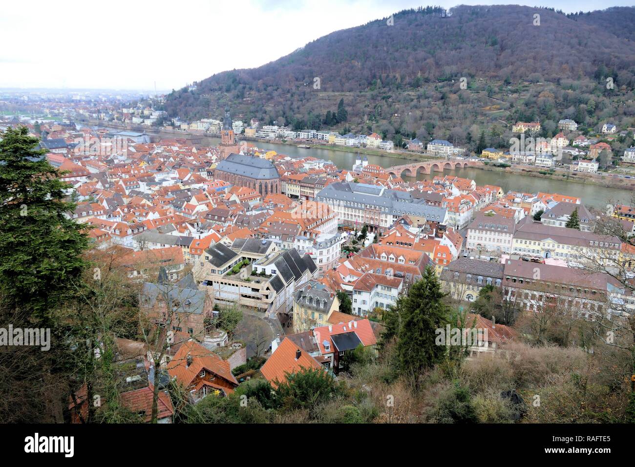 Rhine River View Stock Photo - Alamy