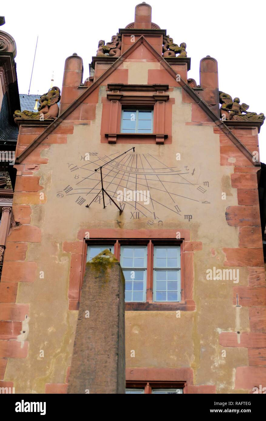 Old French Building Stock Photo - Alamy