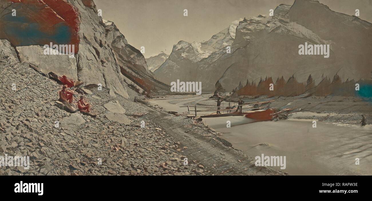 Alpine Landscape, Adolphe Braun (French, 1811 - 1877), 1865 - 1870 ...
