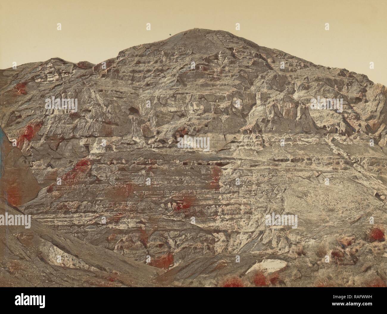 Montagne de la Quarantaine, Palestine, Félix Bonfils (French, 1831 ...