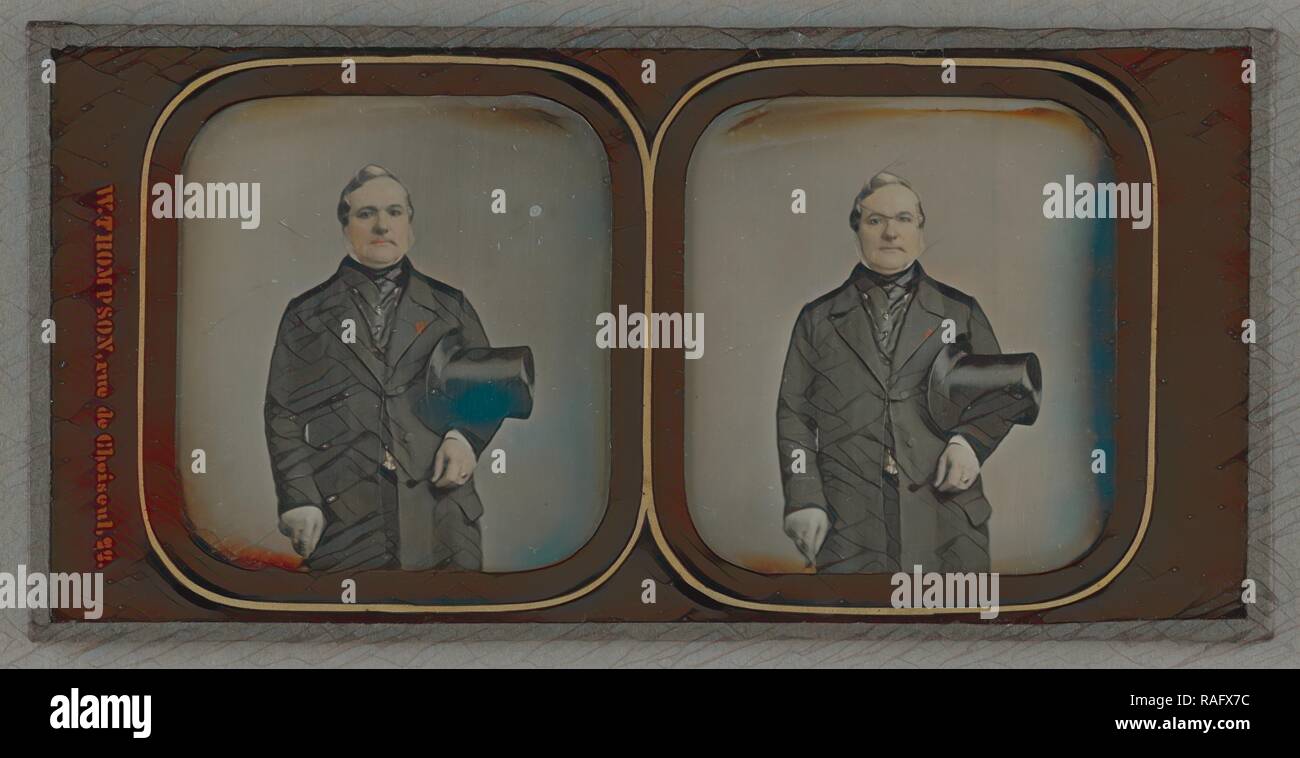 Portrait of a Well-to-do Man, Warren T. Thompson (American, active ...