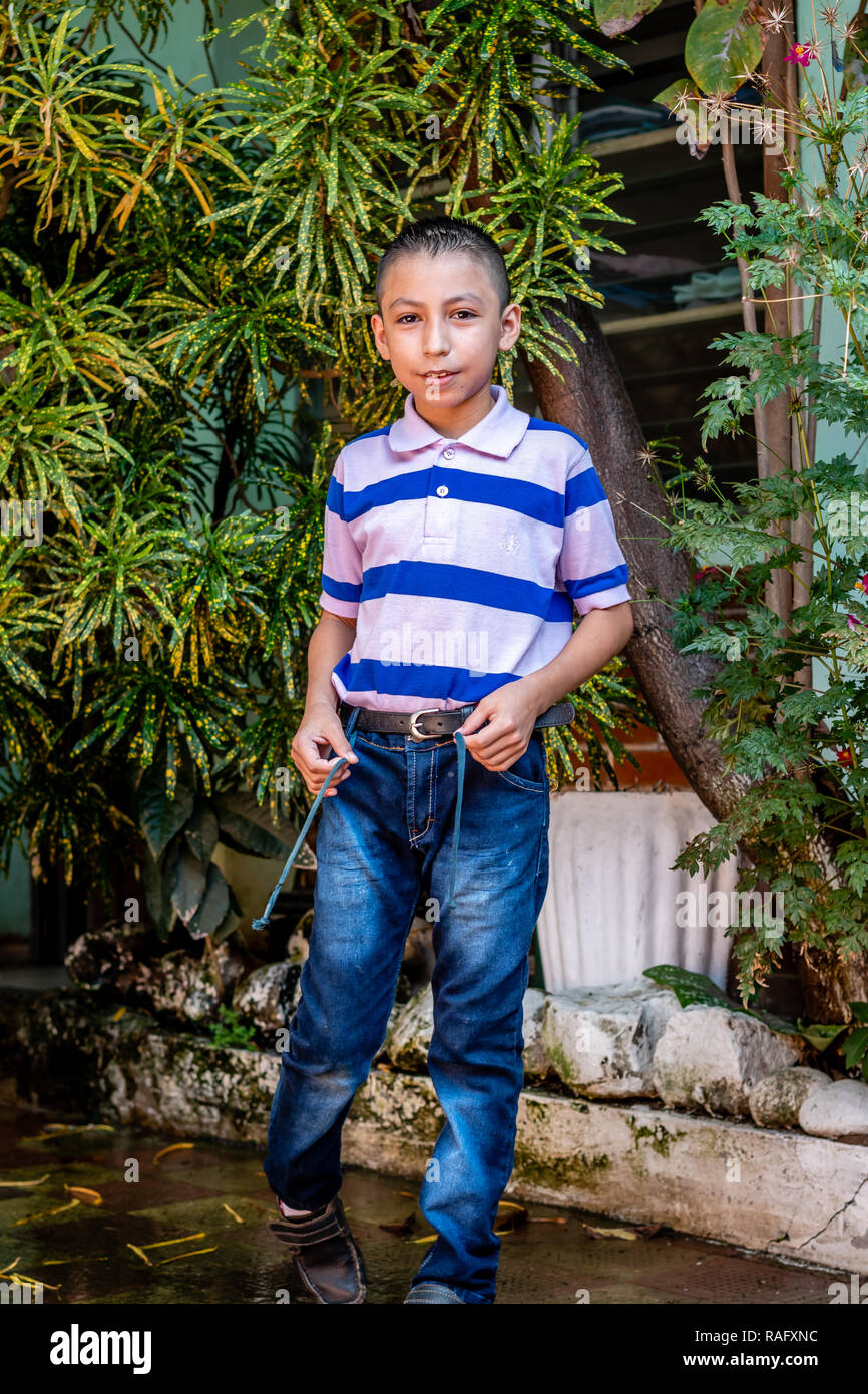 portrait of latin child in Guatemala Stock Photo - Alamy