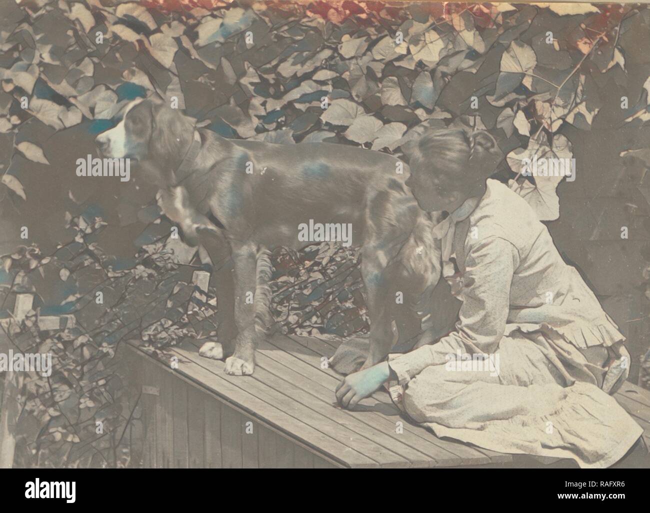 Margaret Eakins and Harry, Thomas Eakins (American, 1844 - 1916), about ...