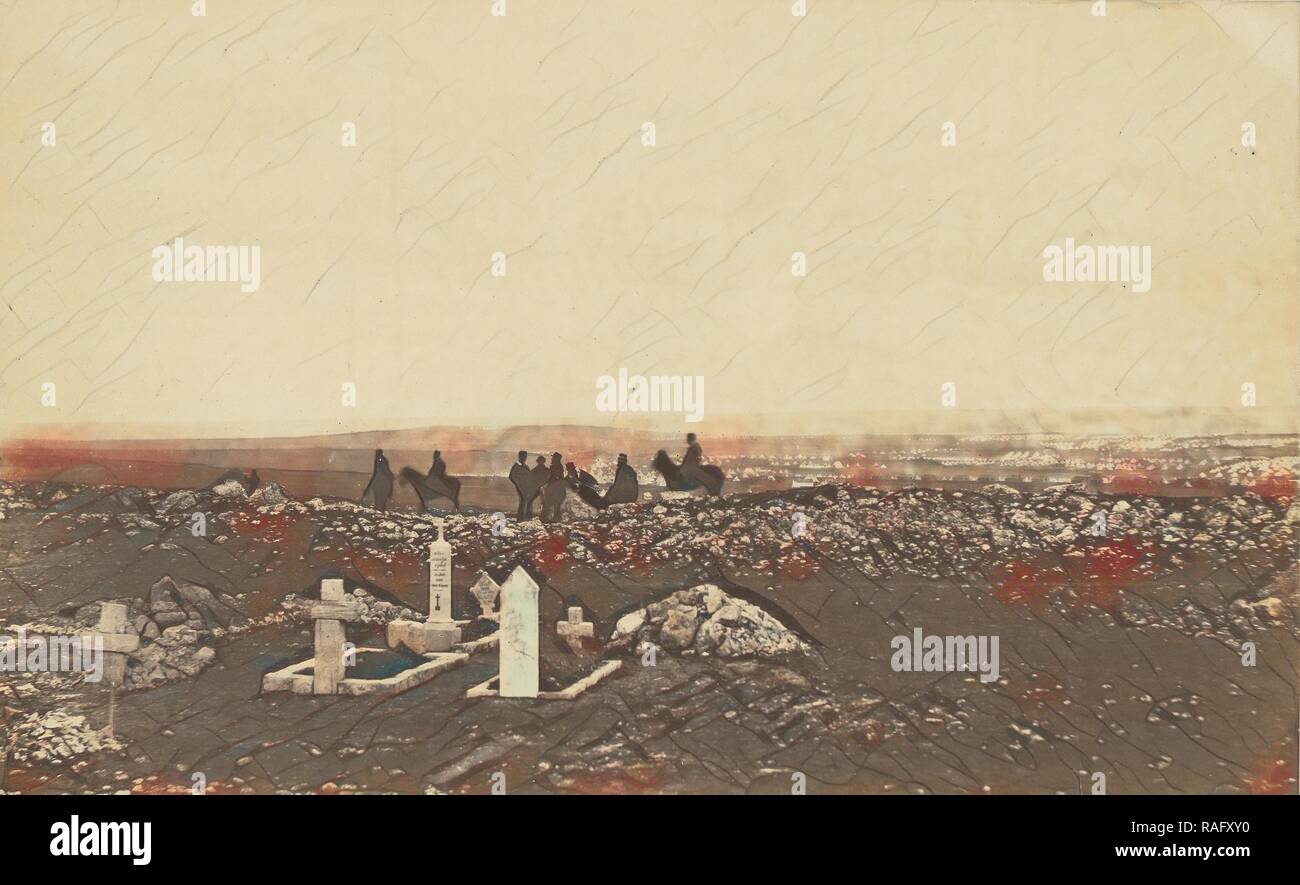 Officers on the lookout at Cathcarts Hill, Roger Fenton (English, 1819 ...