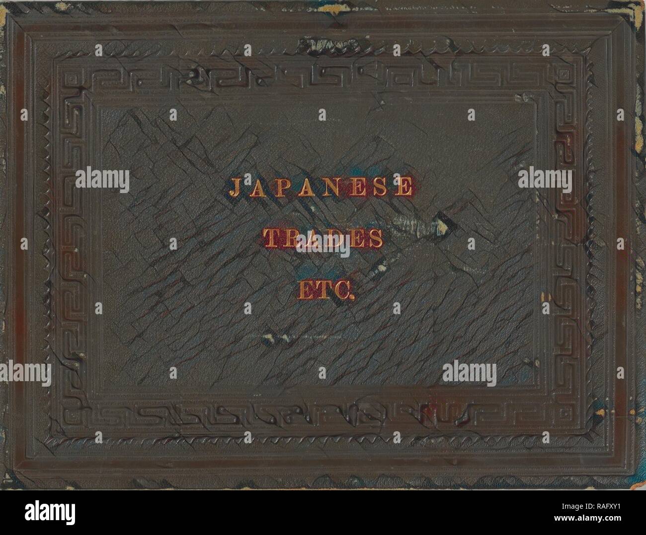 Japanese Trades, Etc. (cover title) Occupational scenes of 19th century ...