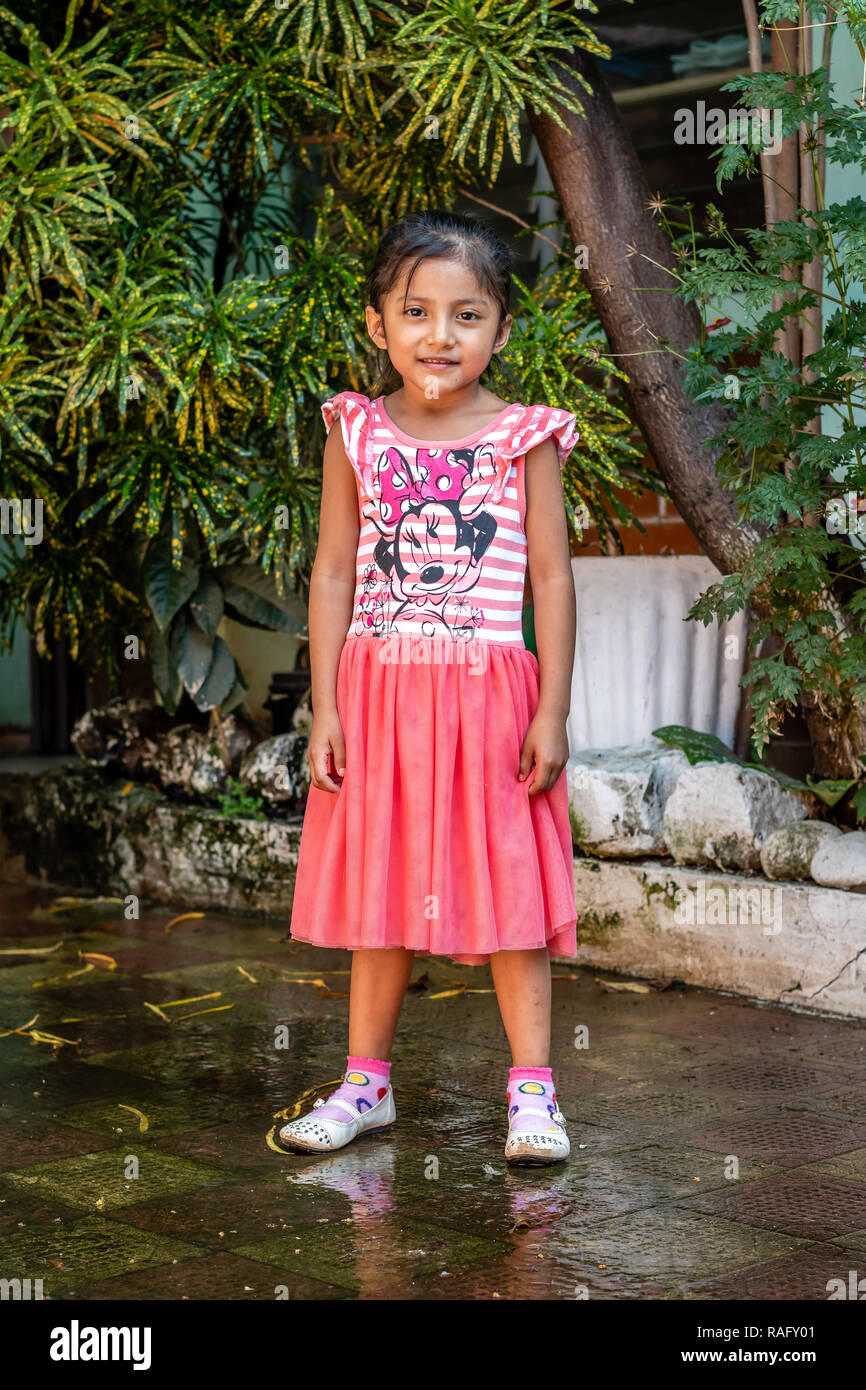 portrait of latin child in Guatemala Stock Photo - Alamy