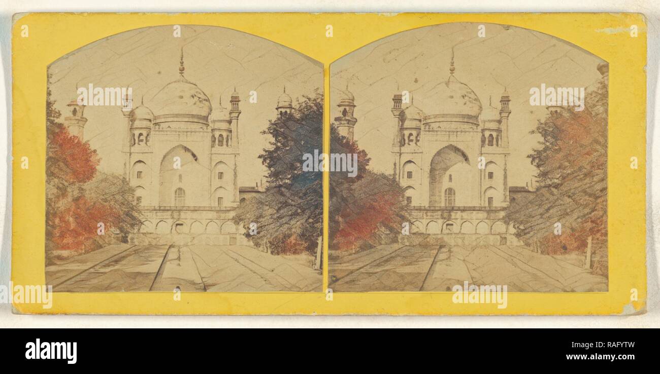 Mukbara of Rabea Dourany wife of Arangzeb at Aurangabad, about 1870 ...