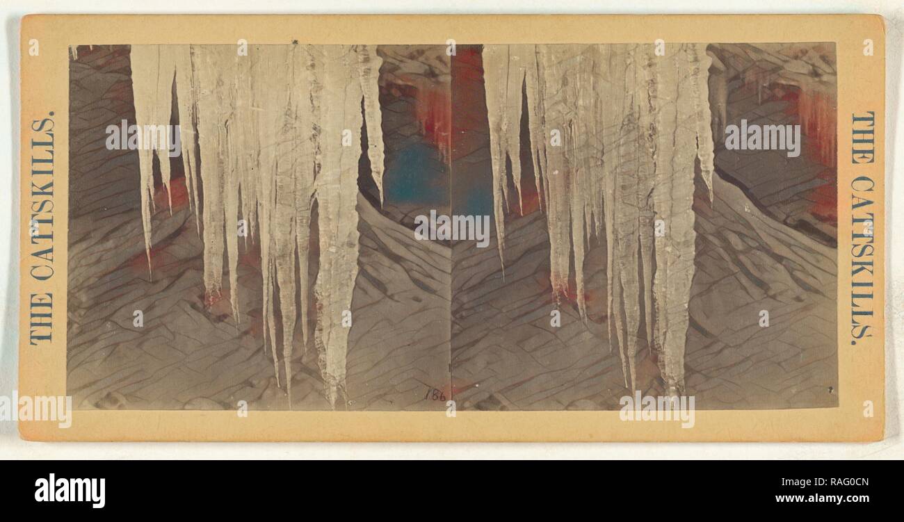 Ice Formation, The Catskills, American, about 1870, Albumen silver ...